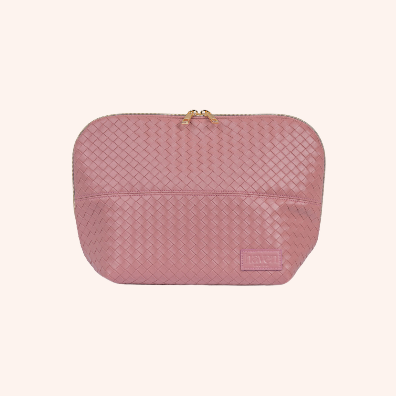 The Mini Beauty Bag in Berry – Haven Bag Co.