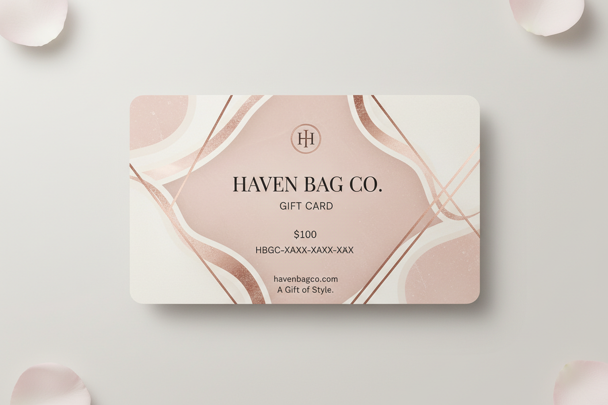 Gift Card-Haven Bag co – Haven Bag Co.